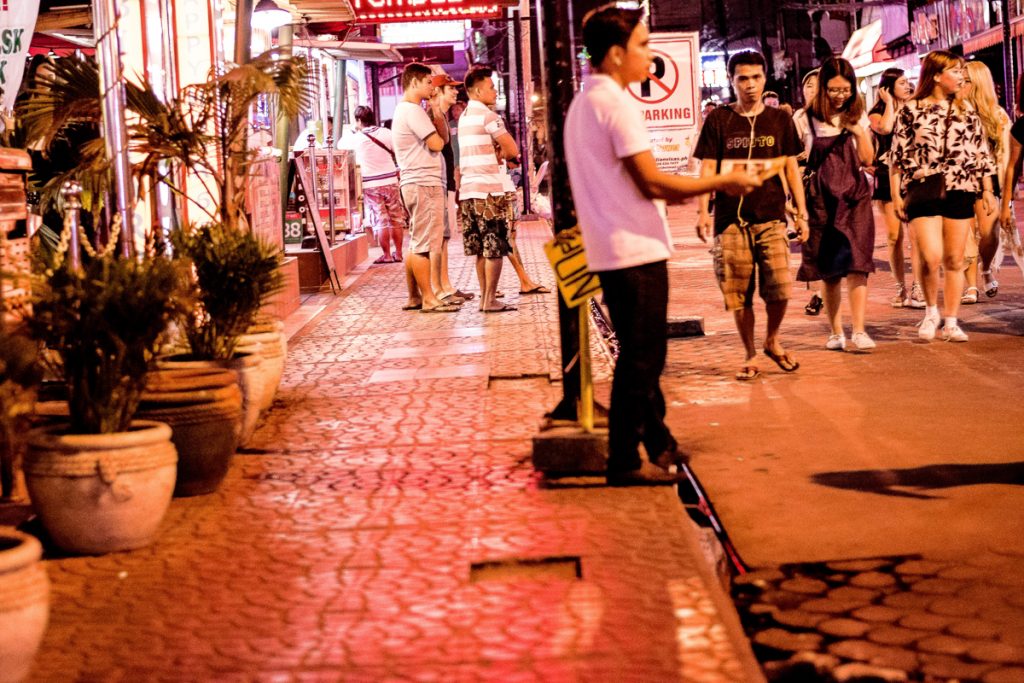 Walking Street: Pampanga's Red Light District At Night